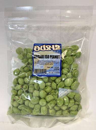 OU812 Wasabi Iso Peanuts, 12 oz. - Fisher Hawaii