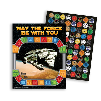Star Wars Mini Reward Charts, 5"x6", 36 ct. - Fisher Hawaii