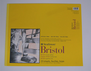 14"x17" 300 Series Bristol Paper, 100#, Smooth (20ct.) - Fisher Hawaii