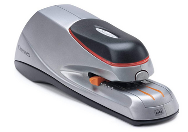 Optima 20 Electric Stapler, Silver - Fisher Hawaii