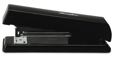 Compact Desk Stapler, Black - Fisher Hawaii