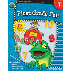 Ready-Set-Learn: First Grade Fun, Grade 1 Workbook - Fisher Hawaii