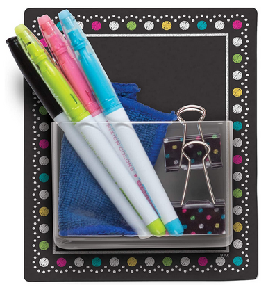 Clingy Thingies Chalkboard Brights Storage Pocket - Fisher Hawaii