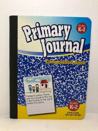 Composition Book, Primary, Marble Blue - Fisher Hawaii
