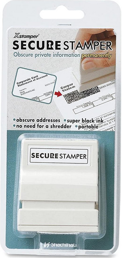 Secure Stamper S10, Black - Fisher Hawaii