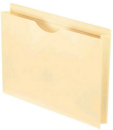 Smart Shield File Jacket, 2" Expansion, Letter Size, Manila - Fisher Hawaii