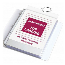 Top Loading Heavyweight Sheet Protectors, Letter Size, Non-Glare, Box ...
