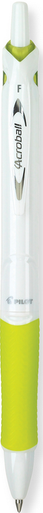Acroball PureWhite Advanced Ink Ballpoint Pen, Retractable, Fine Point ...