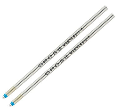 Cross® Mini Ballpoint Pen Refill, Blue, Medium/1.0mm (2ct.) - Fisher Hawaii