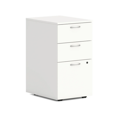 Hon "Mod" Series Mobile BBF Pedestal - White - Fisher Hawaii