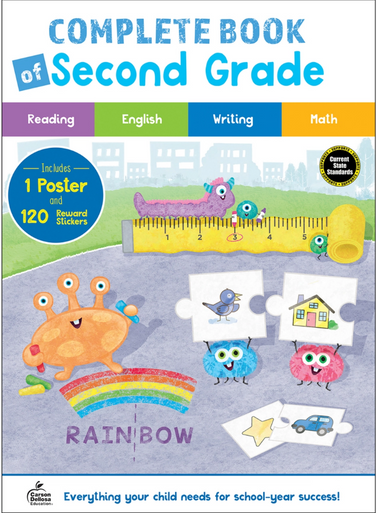 Complete Book of Second Grade Workbook, Grade 2 - Fisher Hawaii