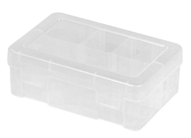 Clear Mini Divided Case - Fisher Hawaii