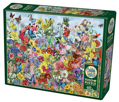 Butterfly Garden Puzzle, 1000 Piece - Fisher Hawaii