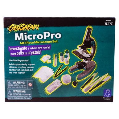 GeoSafari MircoPro Microscope, 48 Pieces - Fisher Hawaii