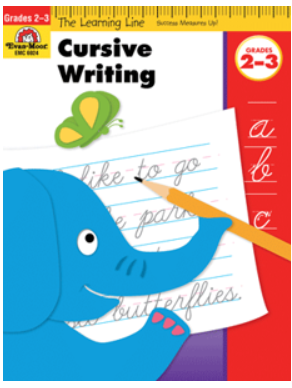 Learning Line: Cursive Writing Activity Book, Grades K-2 - Fisher Hawaii