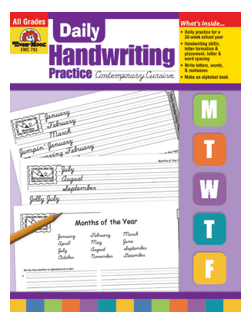 Daily Handwriting Practice: Contemporary Cursive, Teacher's Edition ...