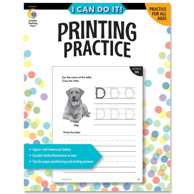 Printing Practice Book - Fisher Hawaii