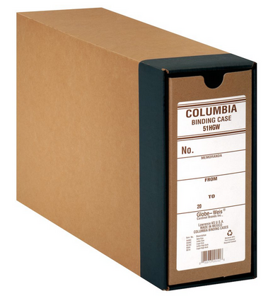 Columbia Binding Case, Legal Size, High Arch - Fisher Hawaii