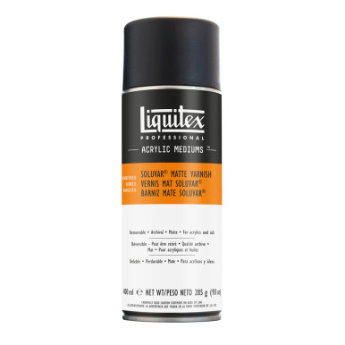 Liquitex Professional Acrylic Mediums Soluvar Matte Varnish, 400ml