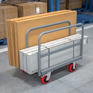 Vertical Panel Truck with Adjustable Rails - Fisher Hawaii