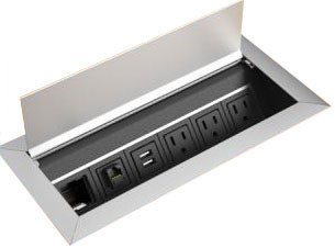 HON "Preside" Flip-Top Port (Grommet 5) - Silver - Fisher Hawaii