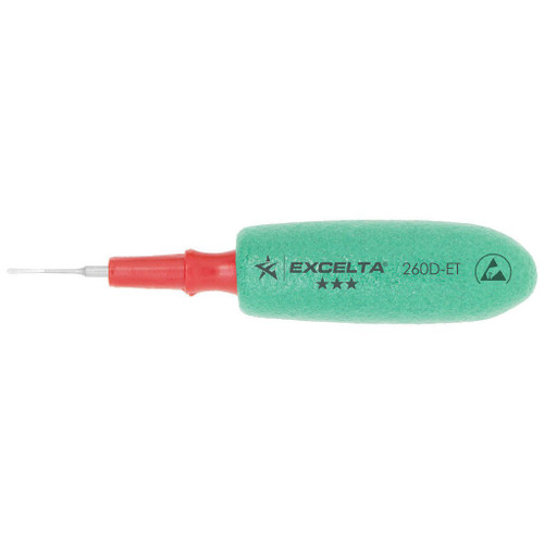 Excelta 260D-ET | Spatula - Mini - Straight - 3-Star - SS - Ergonomic