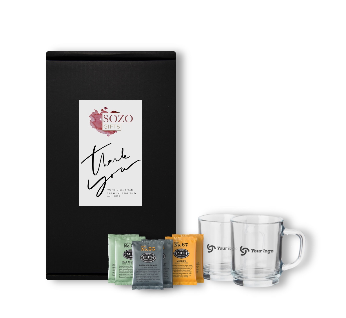 Assorted Tea & Mugs Gift Box
