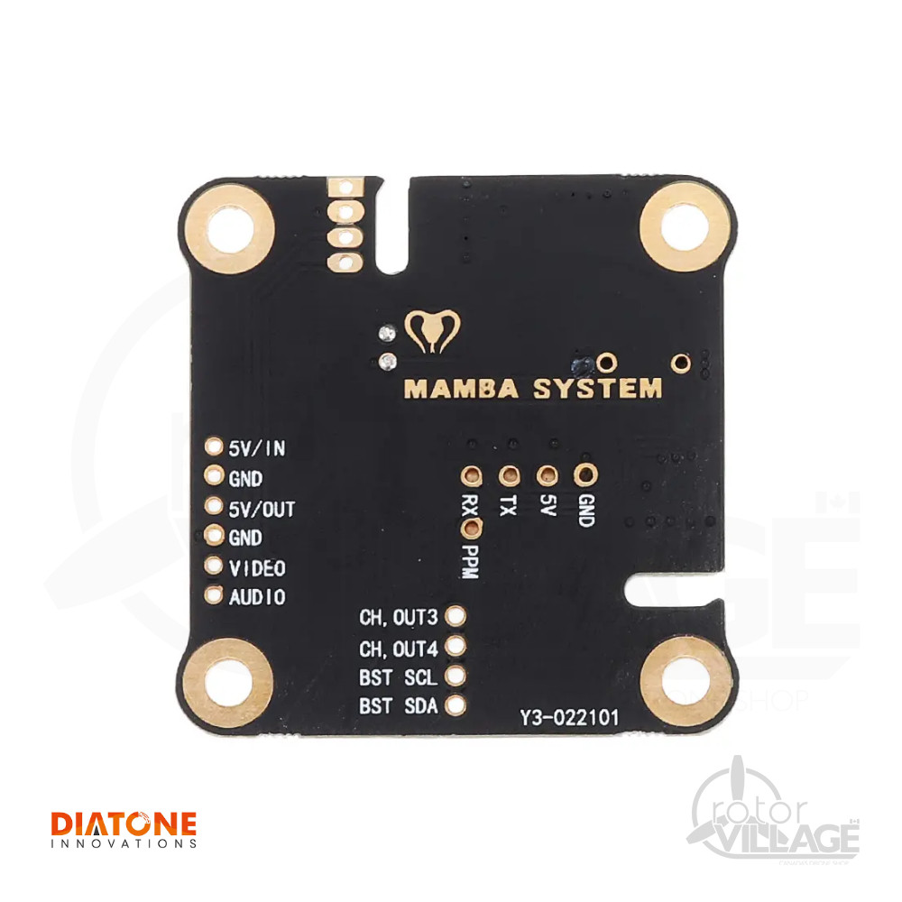 Diatone Mamba Board for TBS Nano RX & Pro32 - 30x30 (CLEARANCE) - Rotor ...
