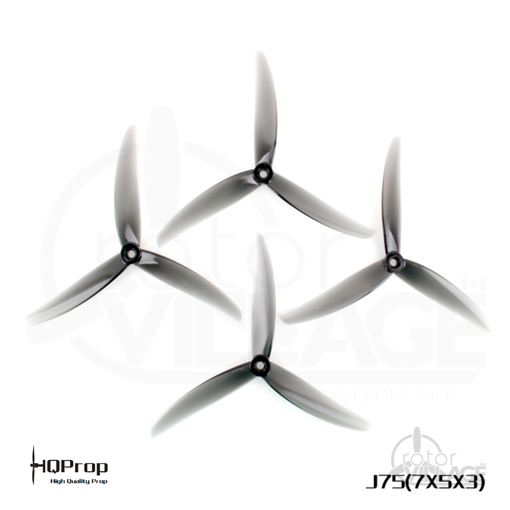 HQProp J75 7X5X3 7" Tri-Blade Prop (2CW+2CCW) - Rotor Village