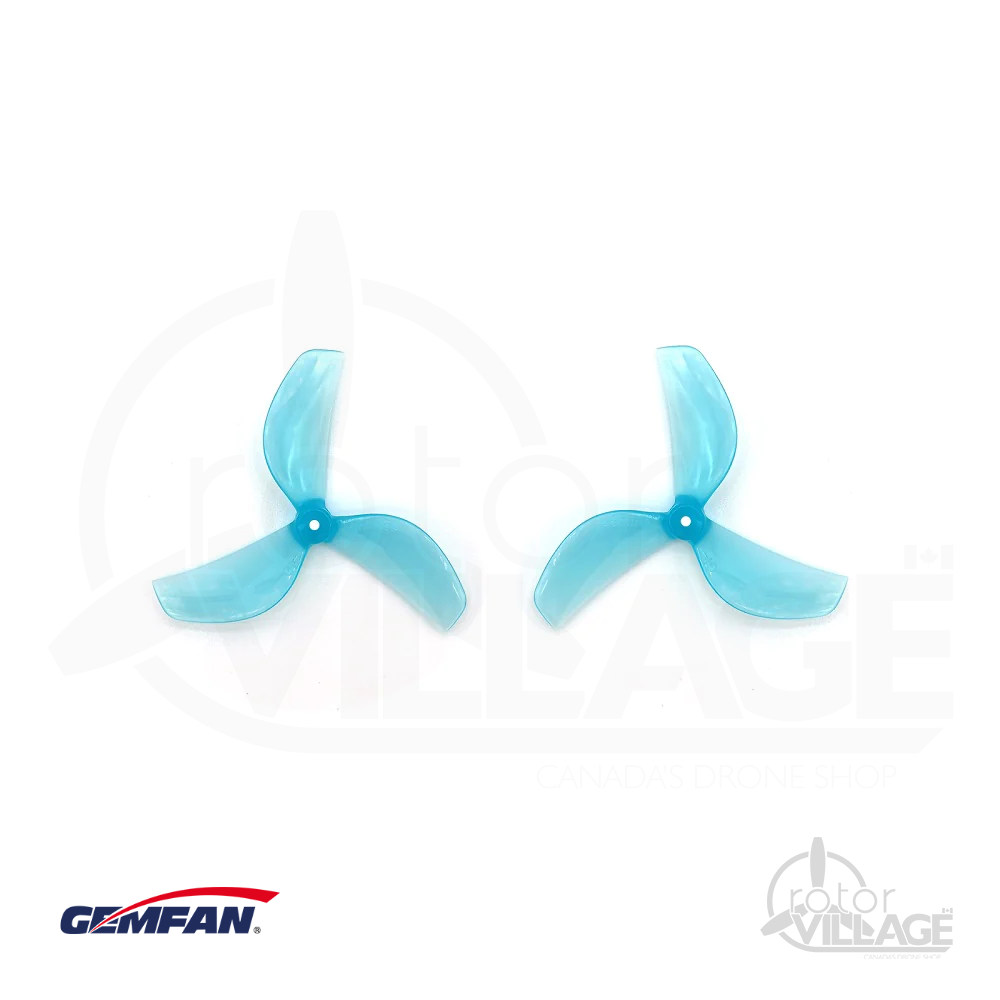 Gemfan 45mm Durable (1.5mm HUB) Tri-Blade Prop (4CW+4CCW) - Rotor Village