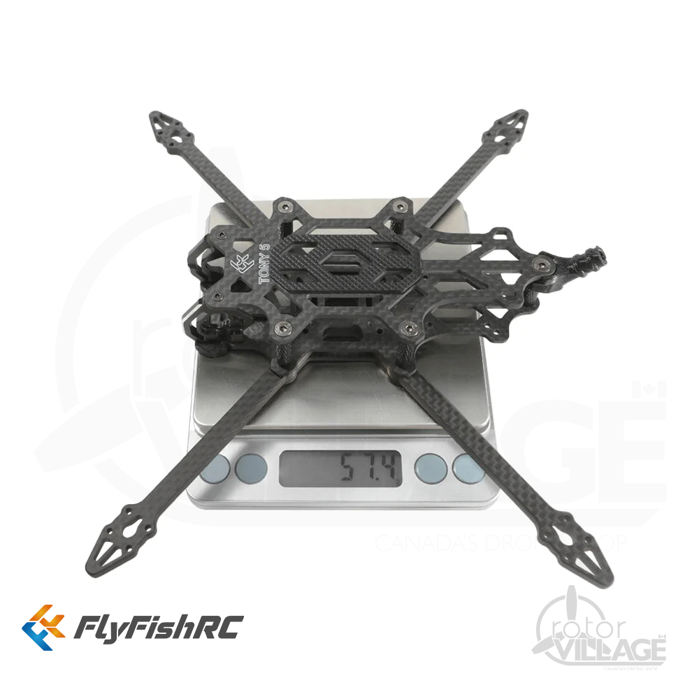 FlyFishRC Tony 5 Sub250 FPV Freestyle Frame - Rotor Village