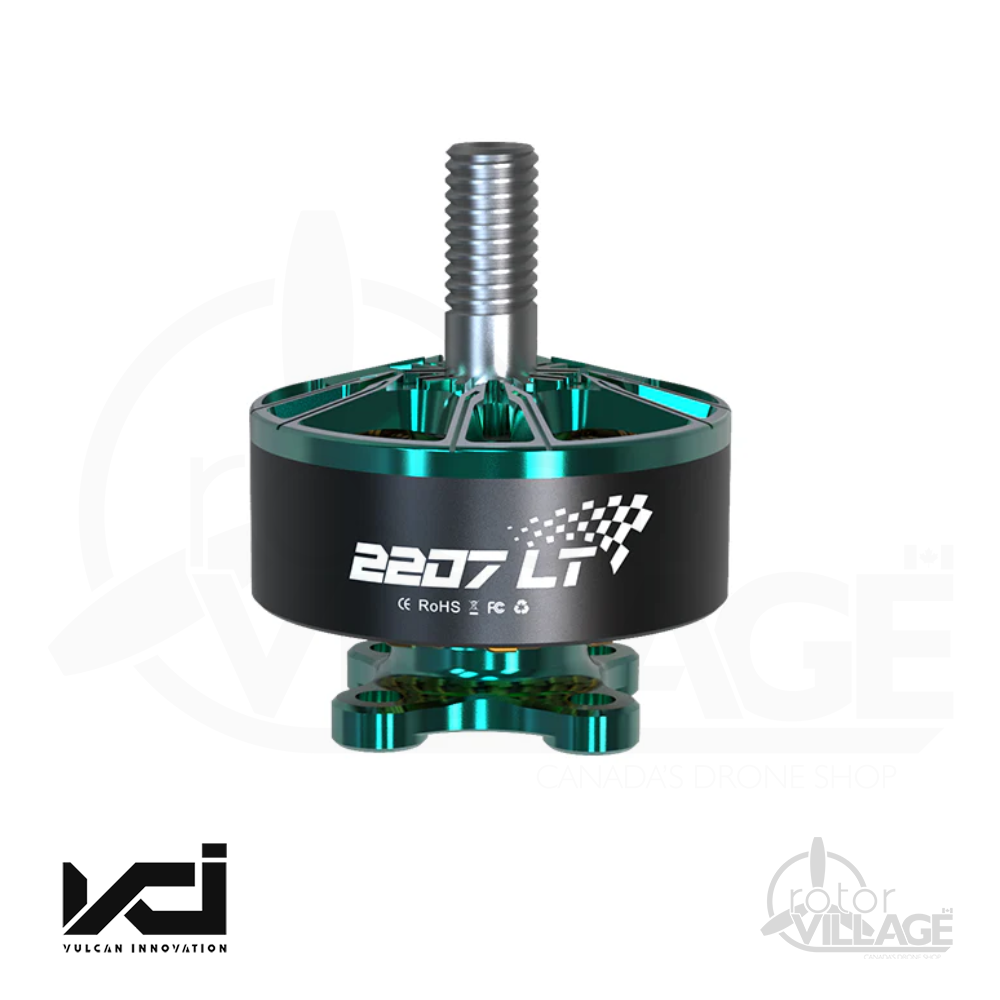 VCI 2207 LT Racing FPV Motor - 2160Kv (Green) - Rotor Village