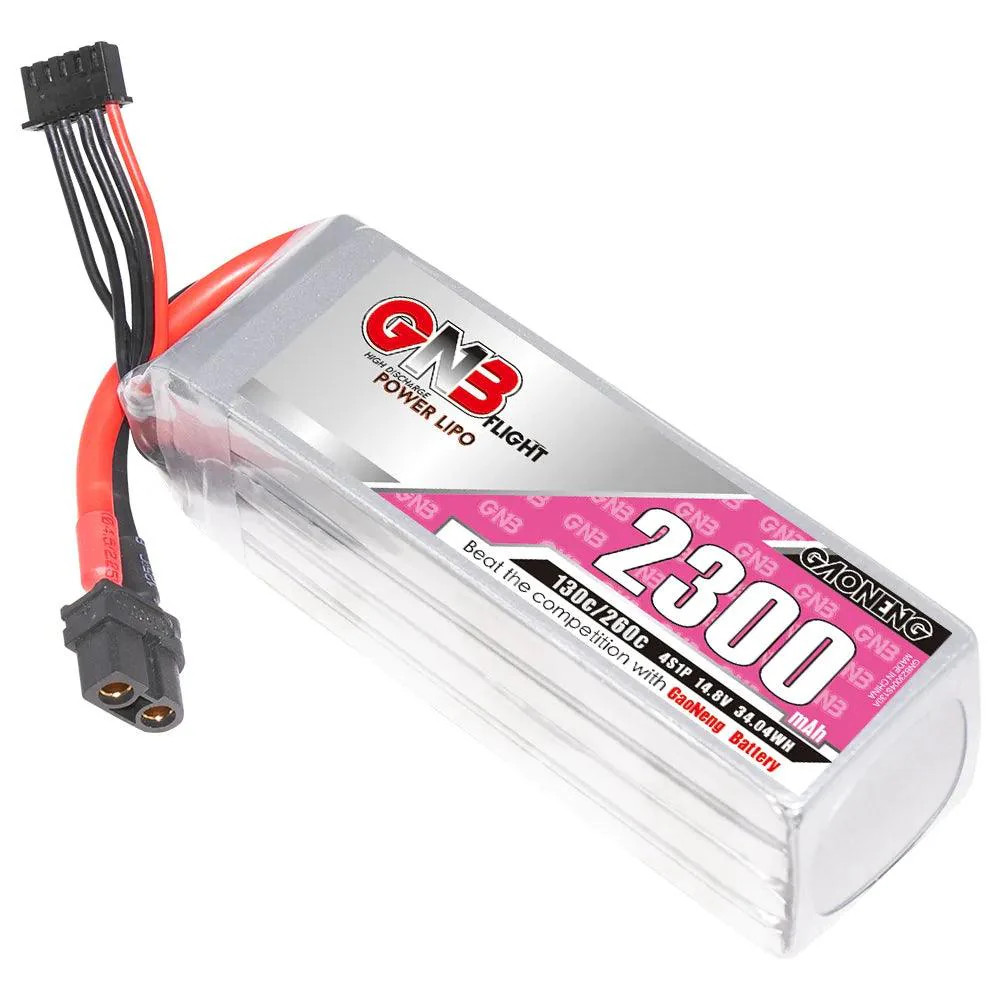 GNB 2300mAh 4S 130C LiPo - XT60 - Rotor Village