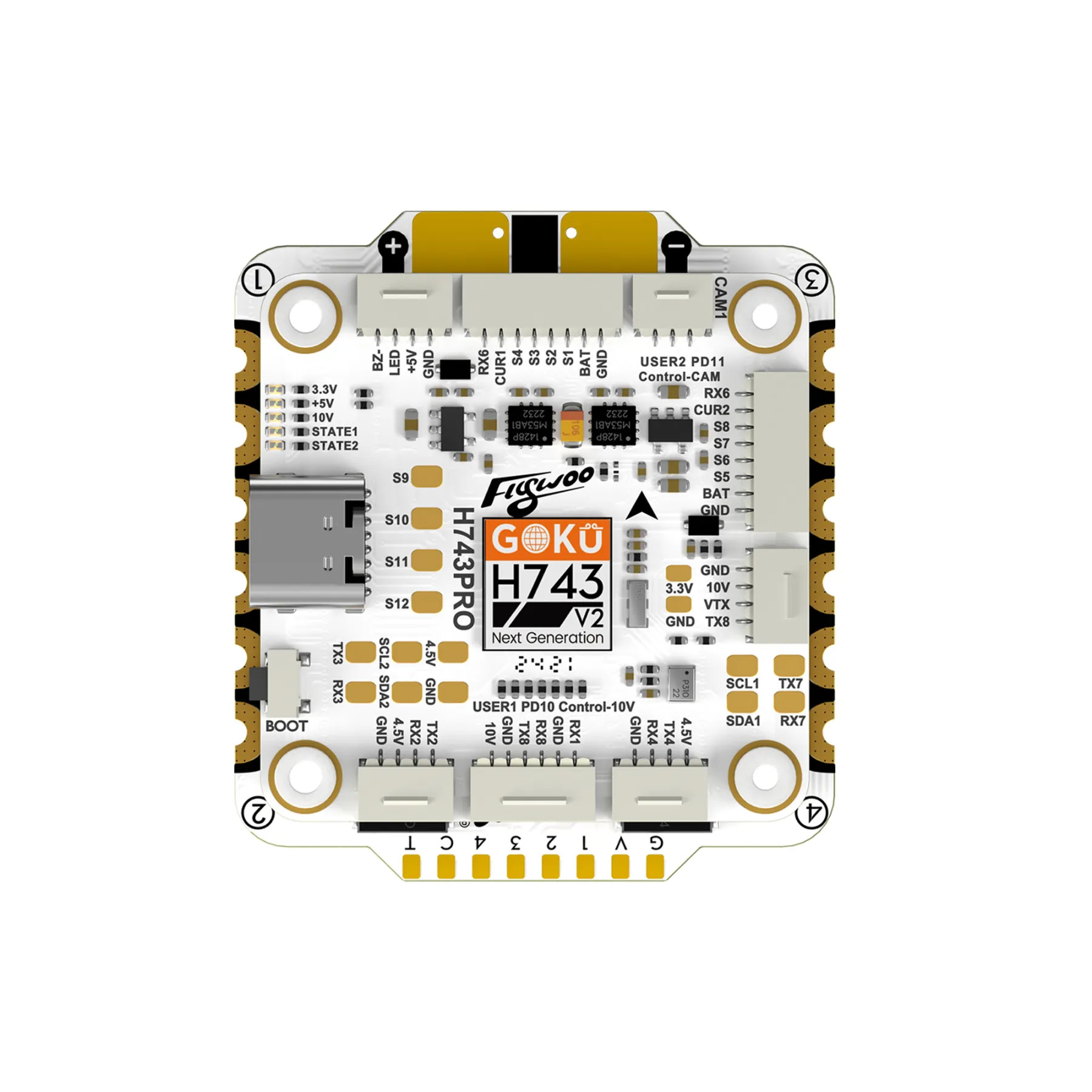 Flywoo GOKU H743 PRO 55A AM32 30X30 Stack - Rotor Village