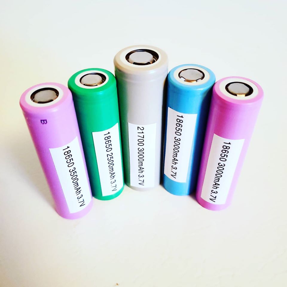 18650 & 21700 Restock - Rotor Village