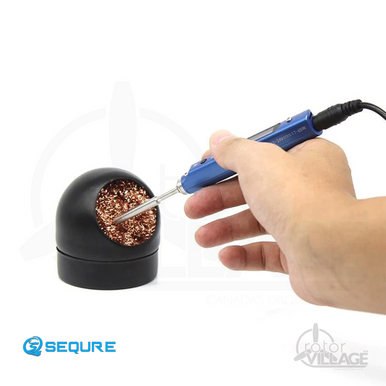 Sequre Soldering Iron Steel Wire Tip Cleaner Stand Set - Rotor Village