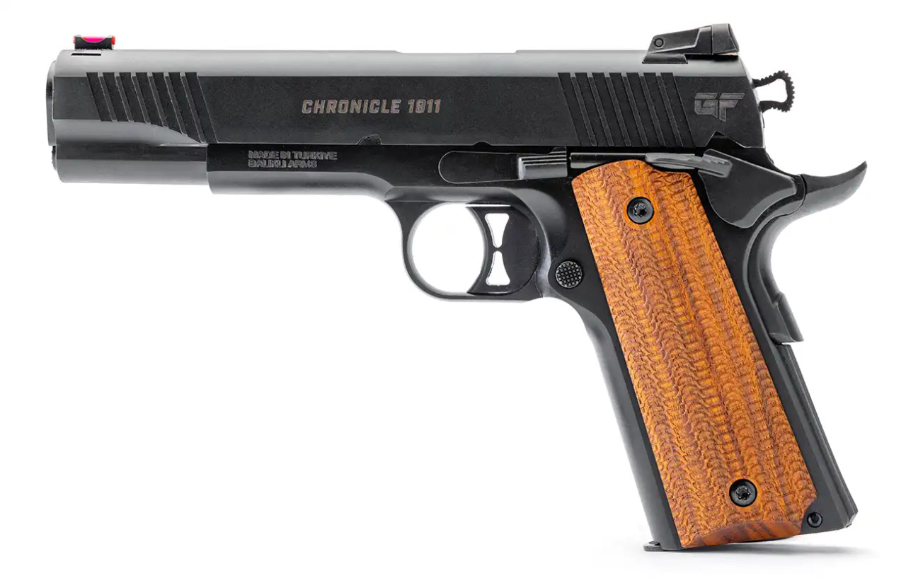 Chronicle 1911 Laser Engraved Wooden Grip - Half Circle Pattern ...