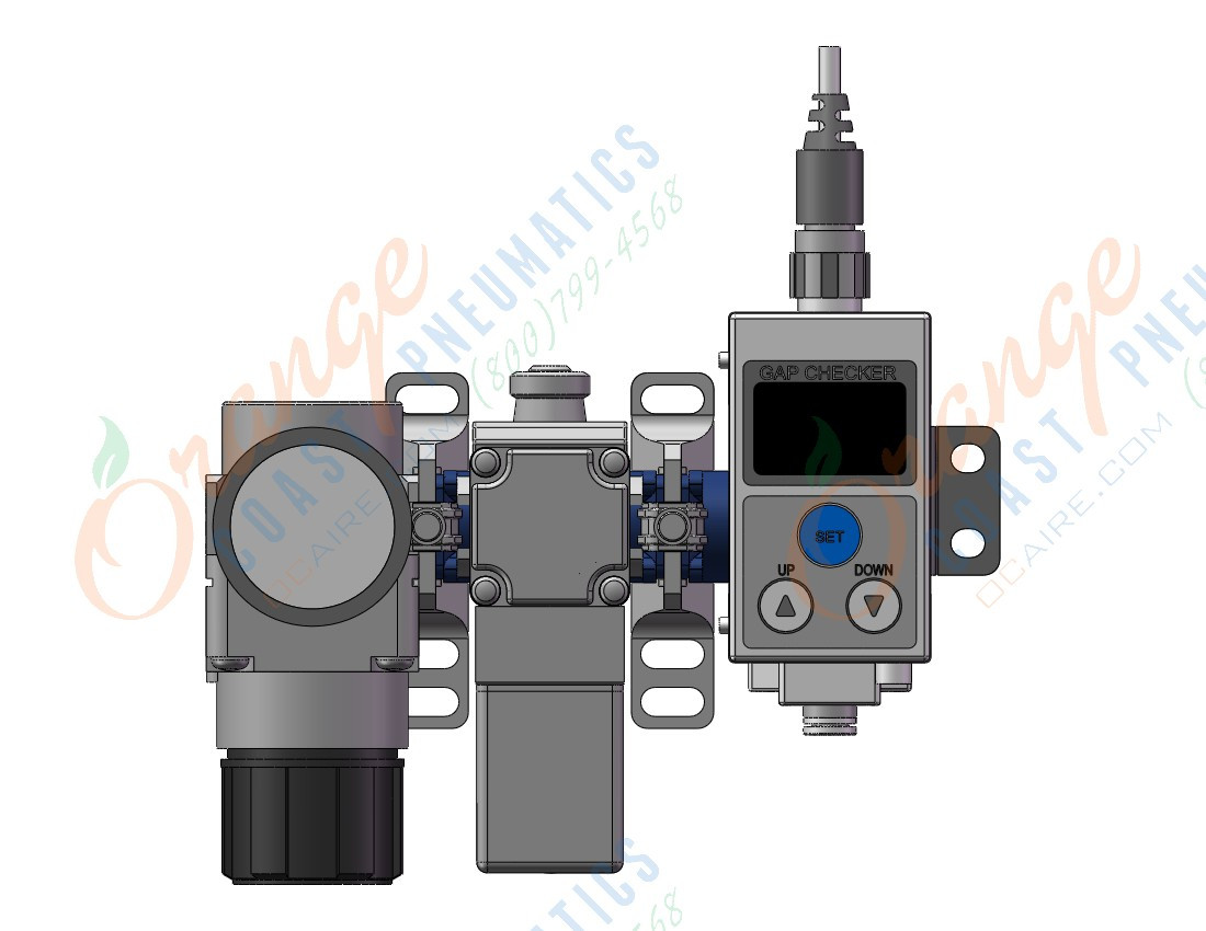 SMC ISA3-HCP-1B-L1 gap checker, h range, rc, pnp, ISA2 AIR CATCH SENSOR ...