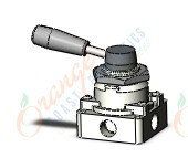 SMC VH310-N03-R hand valve, VH HAND VALVE - Orange Coast Pneumatics ...
