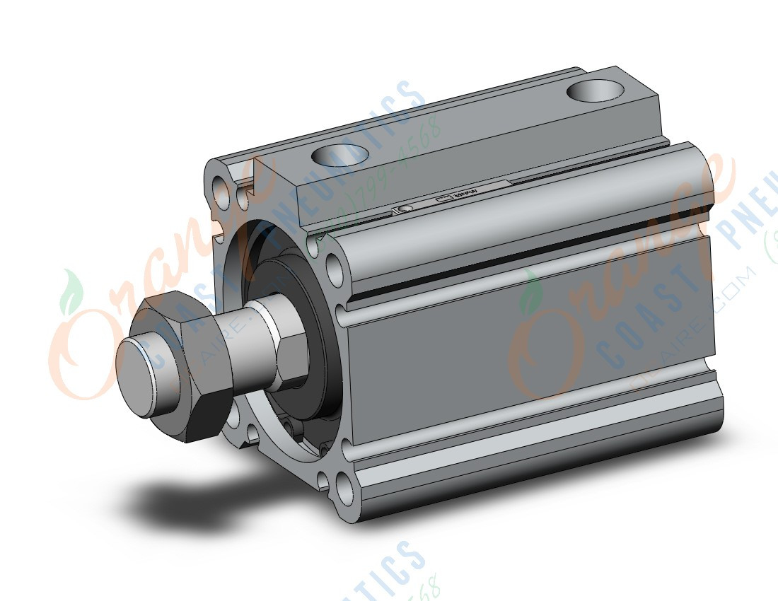 SMC CDQ2A40-30DMZ-M9PWMAPC cylinder, CQ2-Z COMPACT CYLINDER - Orange ...