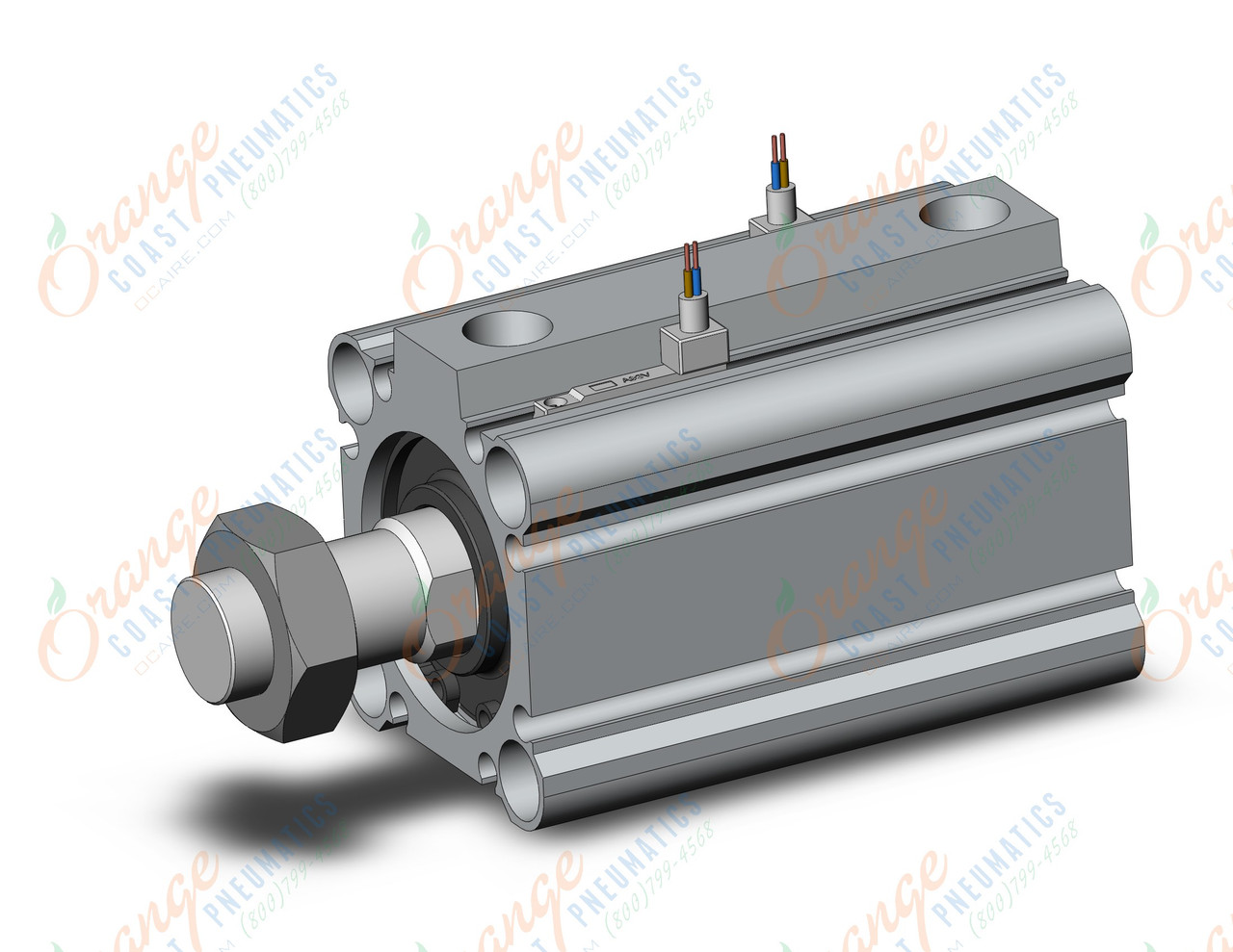 SMC CDQ2B32-40DMZ-A93V cylinder, CQ2-Z COMPACT CYLINDER - Orange Coast ...