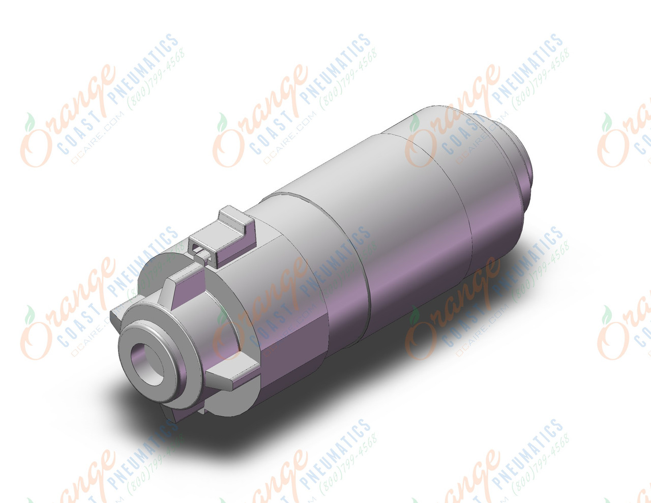 SMC ZFC74 air suction filter, ZFC VACUUM FILTER W/FITTING*** - Orange ...