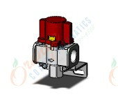 SMC VHS50-N10A-B-Z single action relief valve, VHS HAND VALVE - Orange ...