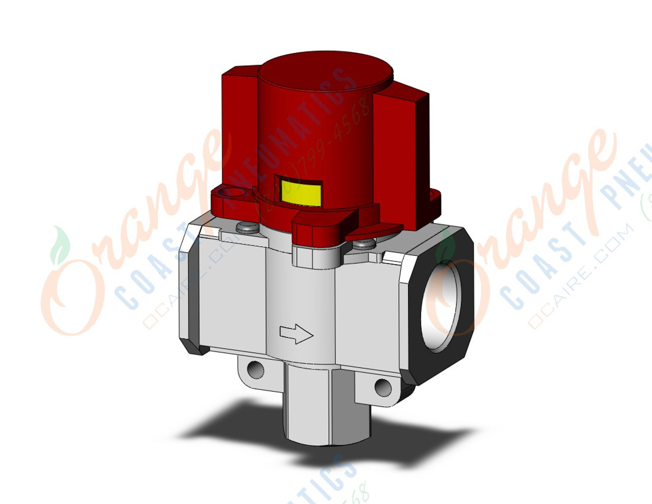 SMC VHS50-N10B-Z single action relief valve, VHS HAND VALVE - Orange Coast Pneumatics - LIVE STORE
