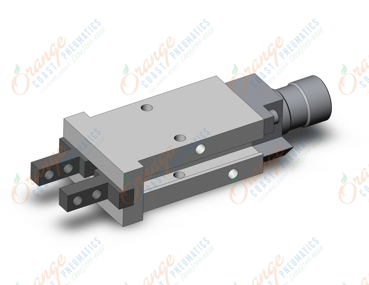 SMC MHZ2-10DN2E gripper parallel type, MHZ2 GRIPPER, PARALLEL - Orange ...