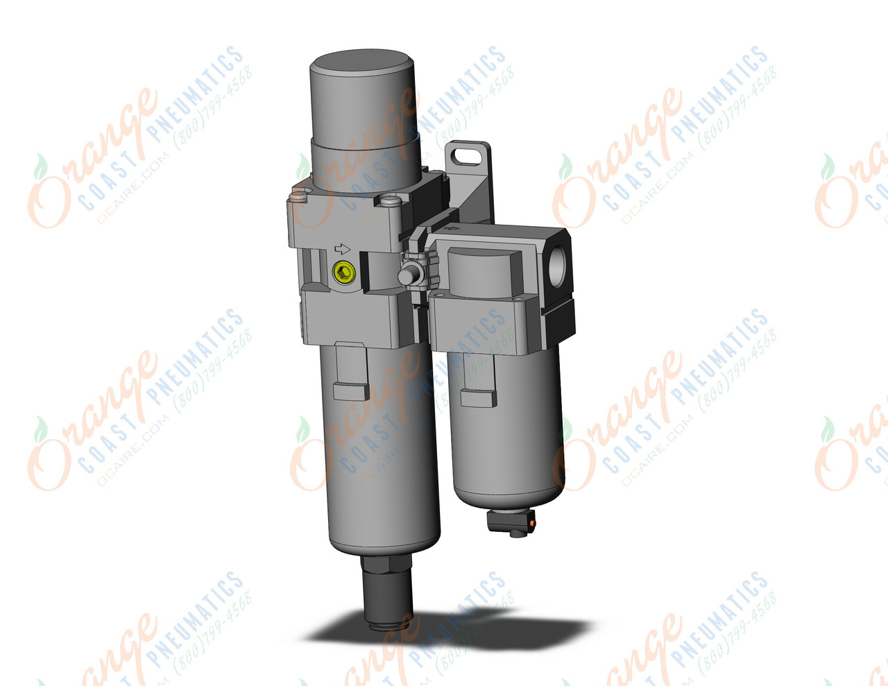 SMC AC30D-03C-A fr/ms combo modular, AC MASS PRO - Orange Coast Pneumatics