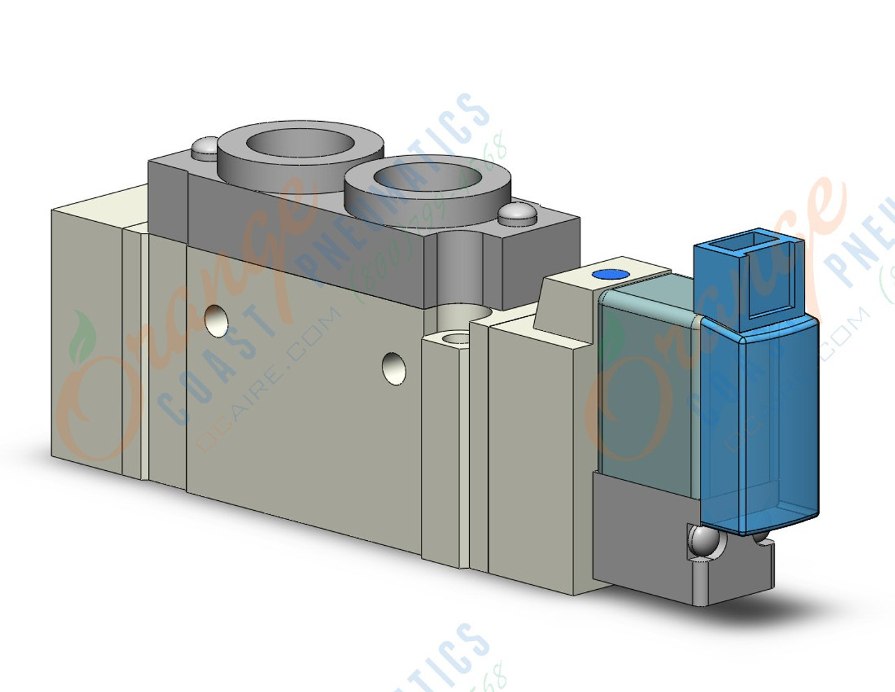 SMC SY5120-SMOZ-01 valve, sgl sol, body pt (dc), SY5000 SOL/VALVE, RUBBER SEAL*** - Orange Coast ...