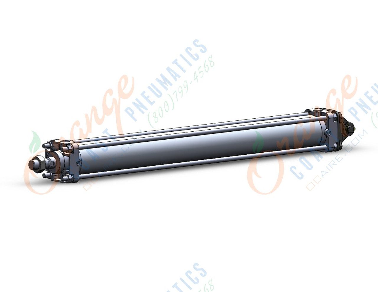 SMC CA2D50-500Z air cylinder, CA1/CA2 TIE-ROD CYLINDER - Orange Coast Pneumatics