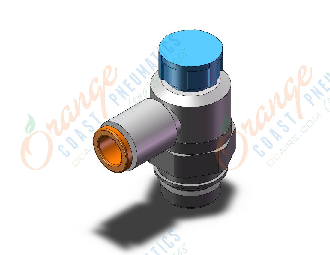 SMC AS2211F-U02-07A flow control unifit inch tube, FLOW CONTROL W ...