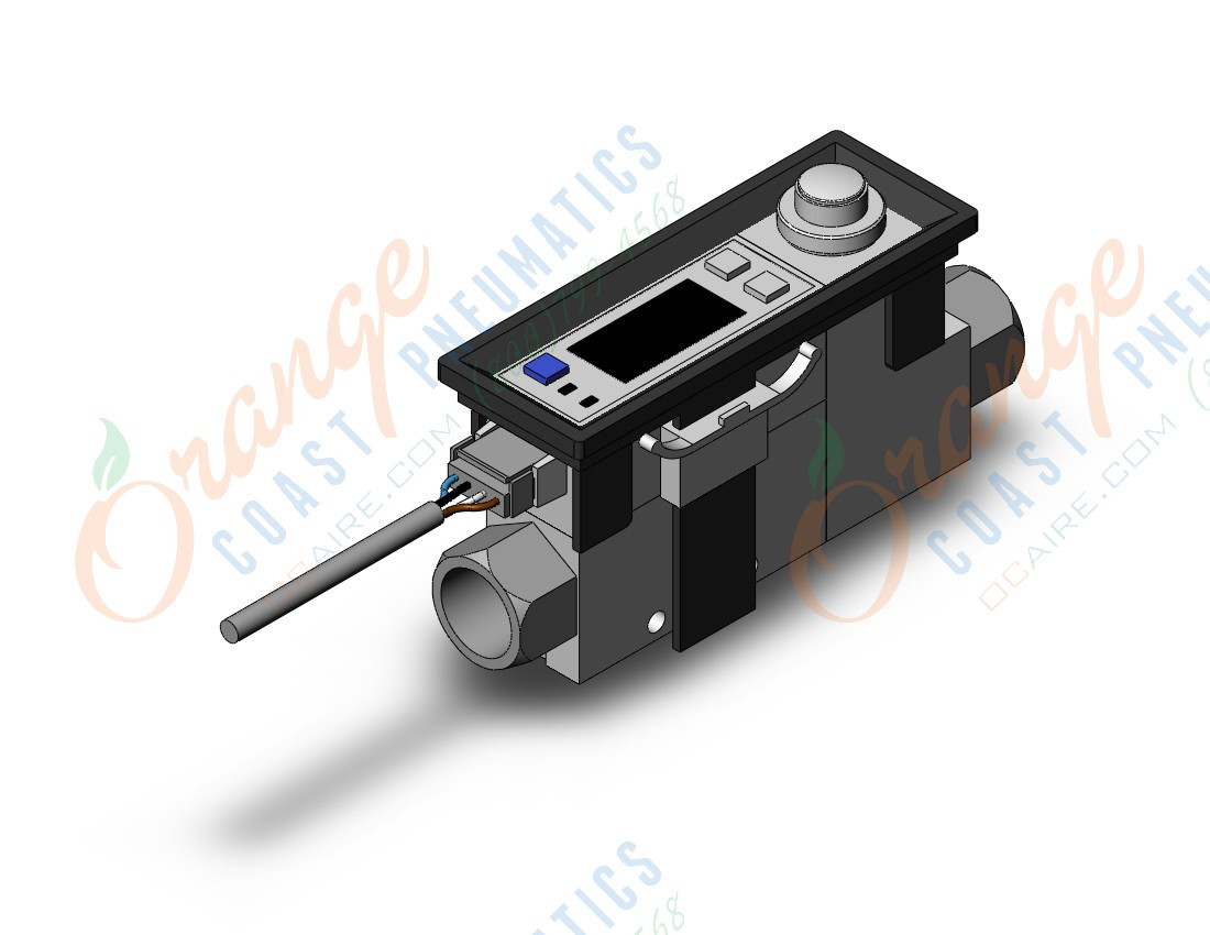 SMC PFM711S-N02-B-N-V digital flow switch, IFW/PFW FLOW SWITCH - Orange Coast Pneumatics - LIVE ...